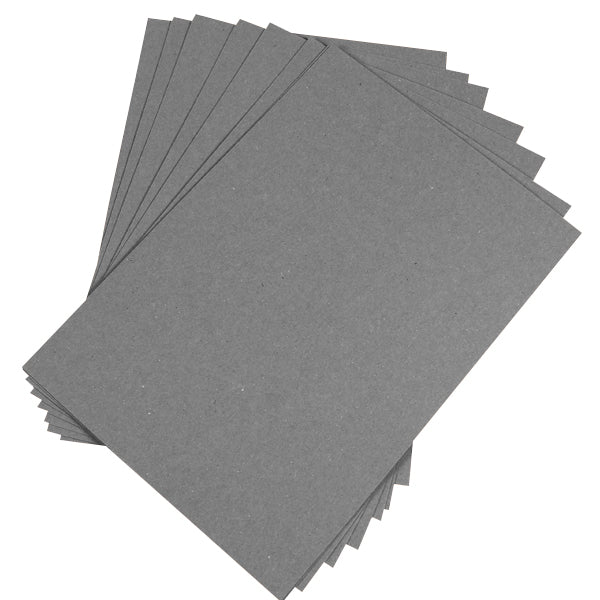 A4 Gray 650gsm Cardboard 1mm Chipboard Boxboard Recycled Card Packagin