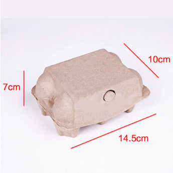 Brand New Natural/Rustic 6s 'Half-Dozens' Egg Cartons | 100% Recycled Paper