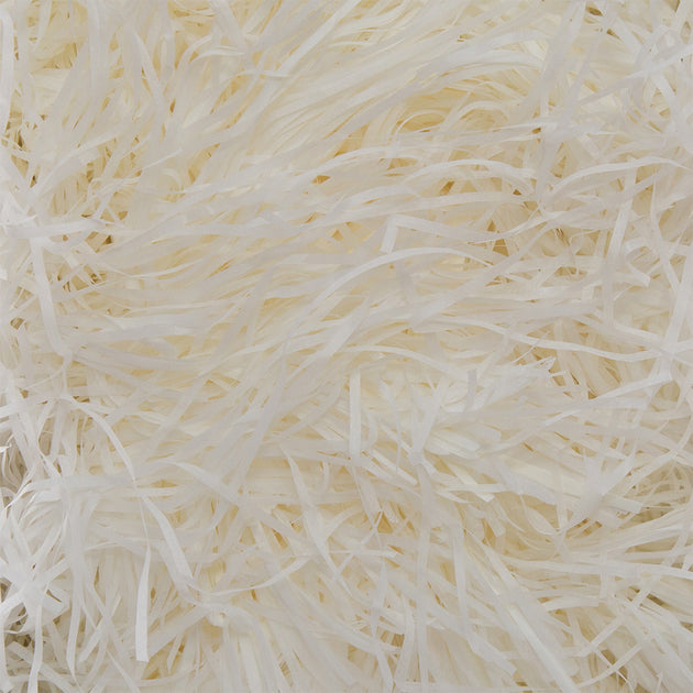 20g of Ivory Shredded Color Soft Tissue Paper Hamper Craft Gift Candy