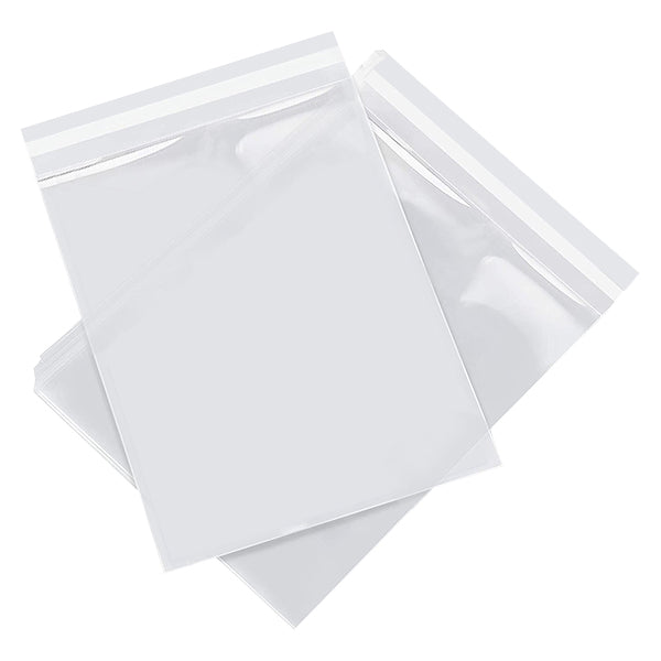 50 x 50mm Self-Adhesive Clear OPP Resealable Bags - Durable ...